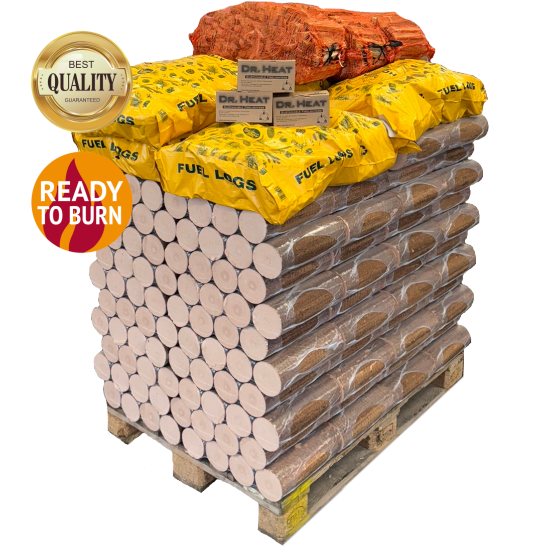 Premium Mix Full Pallet - Free Mainland Delivery | Wood Fuel Co-operative